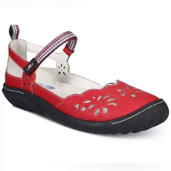 Jambu | Shoes | Jbu By Jambu Deep Sea Encore Red Vegan Comfort Mary ...